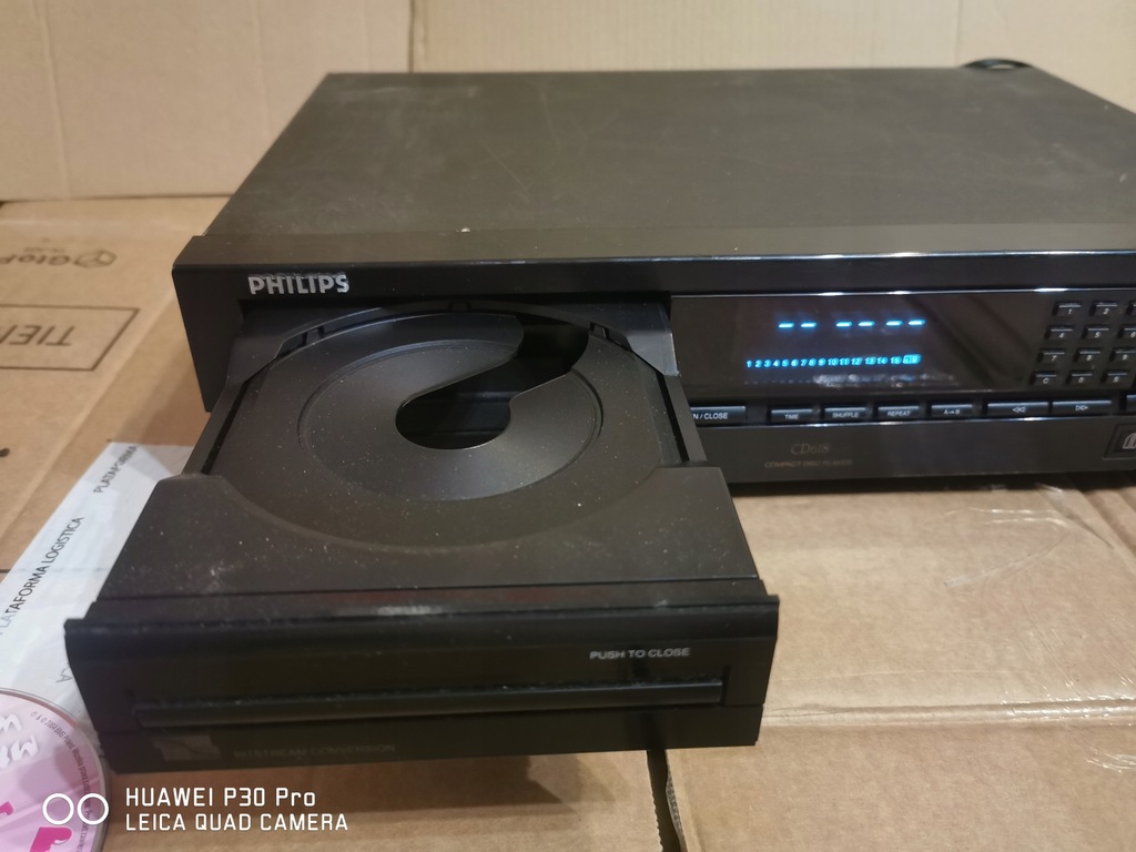 Odtwarzacz CD Philips CD618 - 14712584317 - oficjalne archiwum Allegro