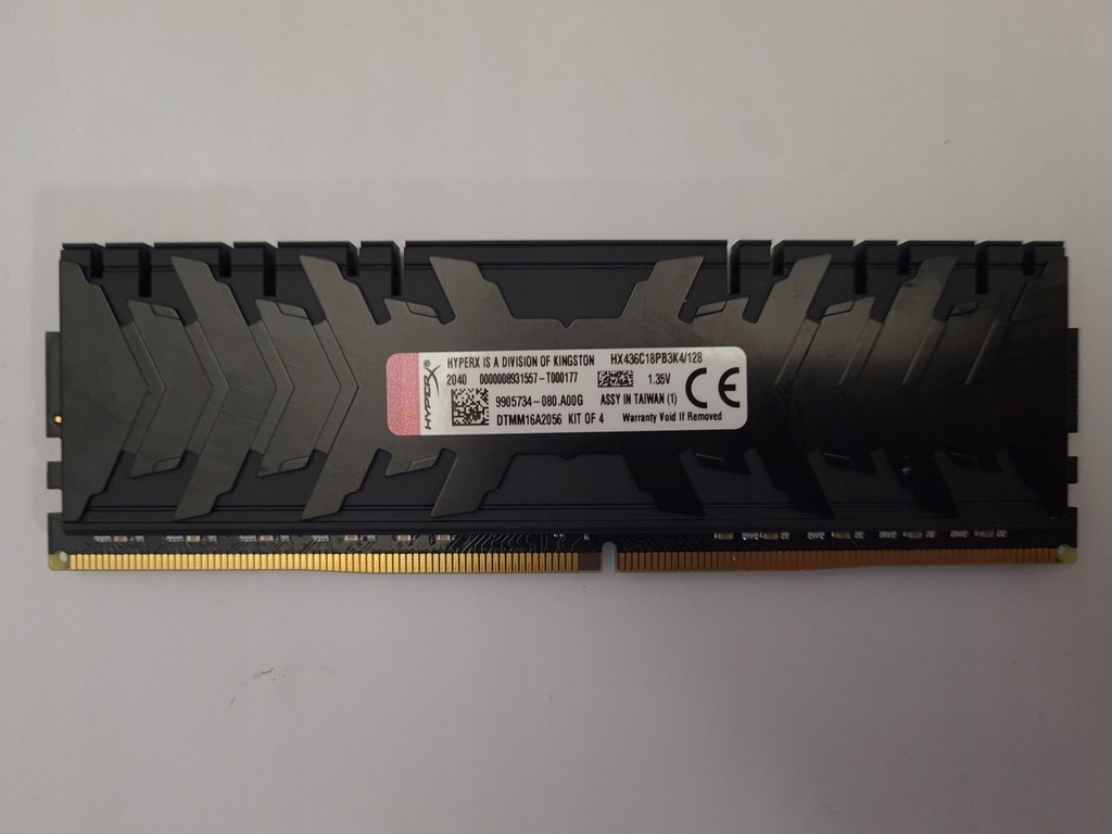 Kingston HyperX Predator 32GB DDR4 3600MHz CL18 - 11717526466 ...
