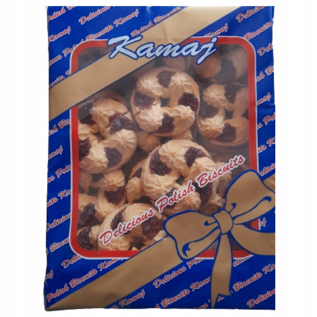KAMAJ Ciastka kruche Florentynki porzeczkowe 400g - 13083385204 ...