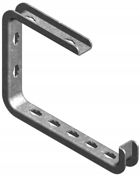 Wspornik ścienno-sufitowy Baks WSS 100 120x22mm - 11177899407 - oficjalne archiwum Allegro