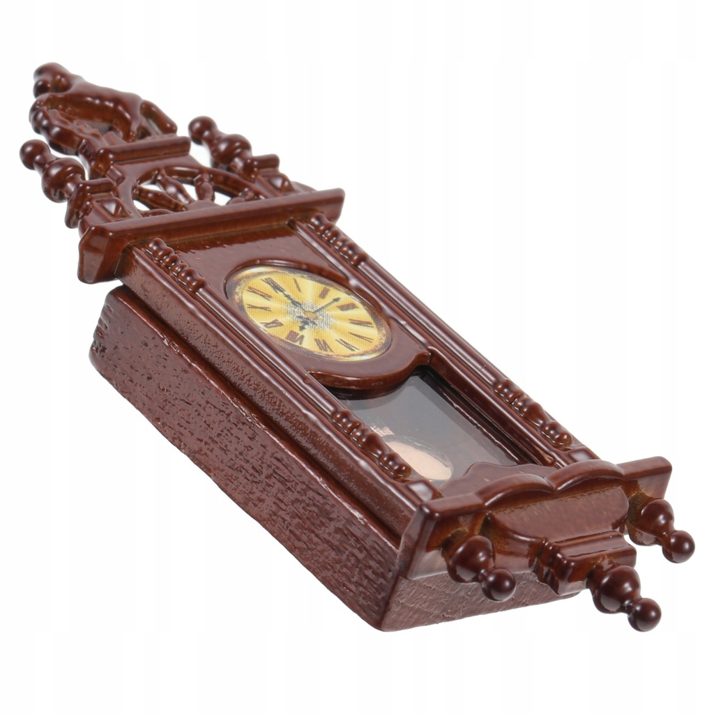 Wooden Grandfather Clock Mini Pendulum Miniature - 14874949627 ...