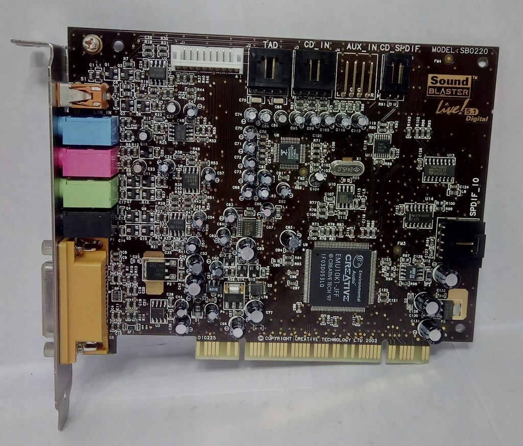 Creative Sound Blaster Live 5.1 Digital SB0220 - 13442967650 ...