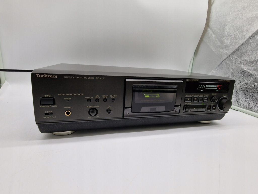 Technics RS-AZ7 Magnetofon Topowy Deck Piękny stan - 12693311767 - oficjalne archiwum Allegro