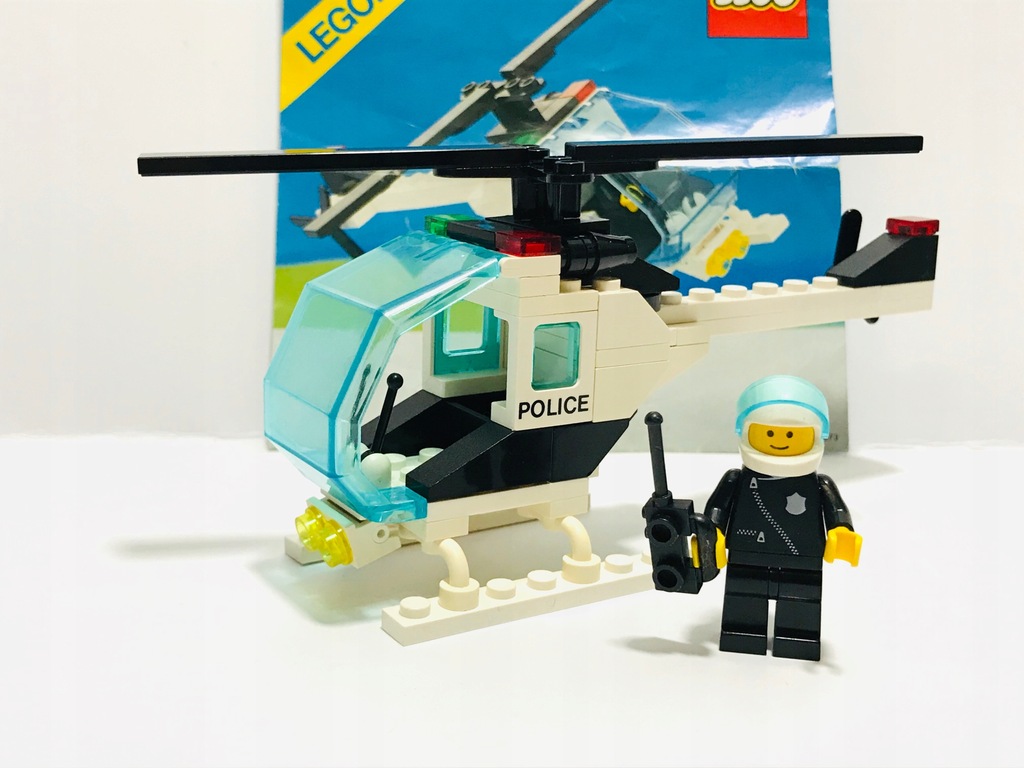 Lego 6642 Police Helicopter Classic Town UNIKAT - 9119848446 ...