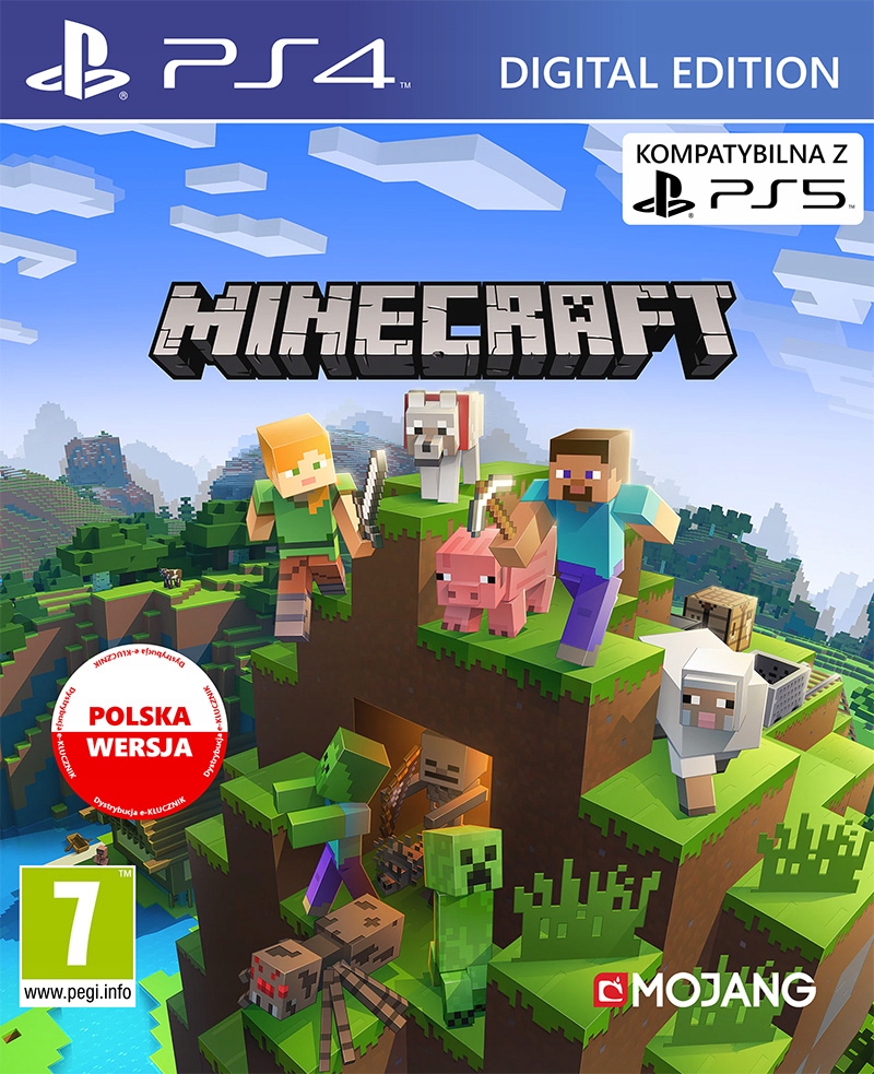 Minecraft Bedrock Edition (Wersja Cyfrowa) PS4 PS5 - 9953261912 ...