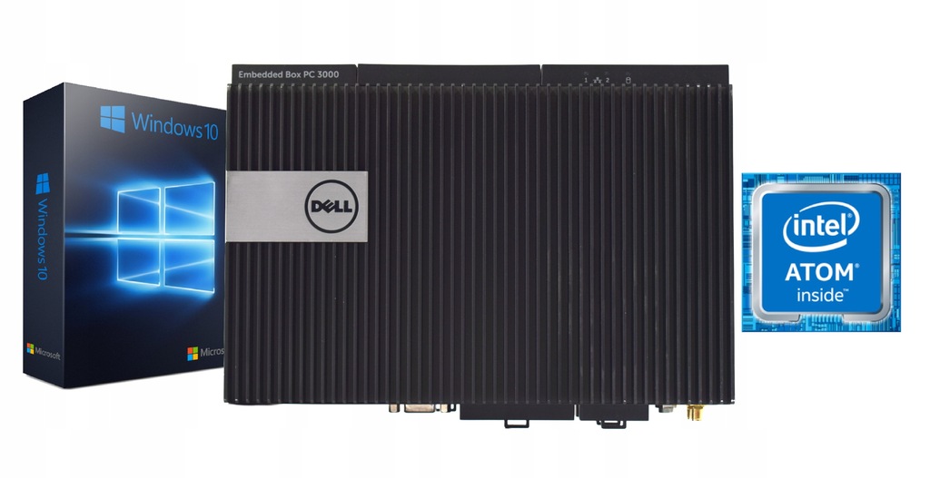 DELL EMBEDDED BOX PC 3000 E3825 8GB 128SSD W10PRO - 12571191347 ...
