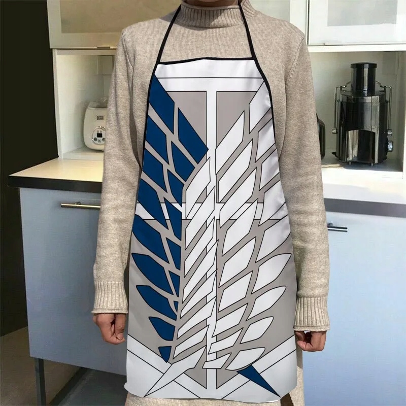 Attack on Titan Anime Kitchen Apron Dinner Party Cooking Apron Adult ...