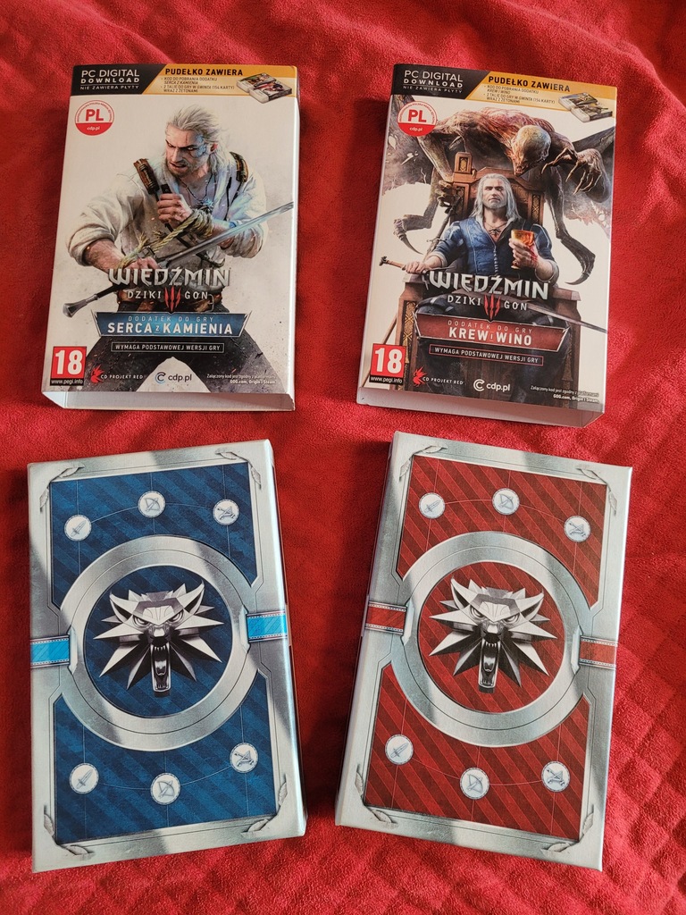 KARTY GWINT KARTY DO GWINTA 4 TALIE WIEDŹMIN CDP - 13442765749 ...