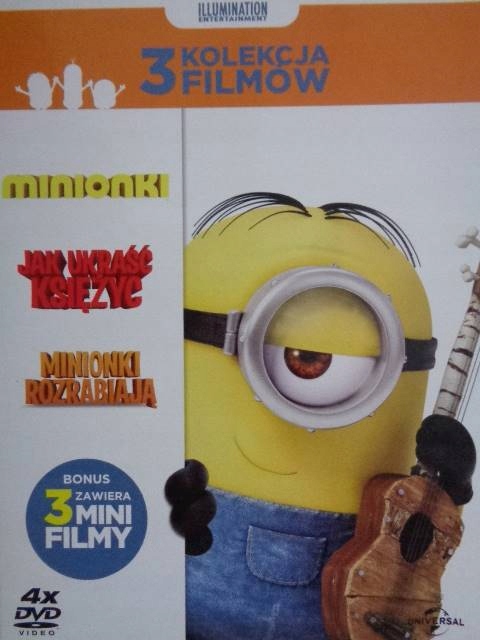 Minionki + Rozrabiaja + Gru Dru I Minionki + Jak u - 14794197890 - oficjalne archiwum Allegro