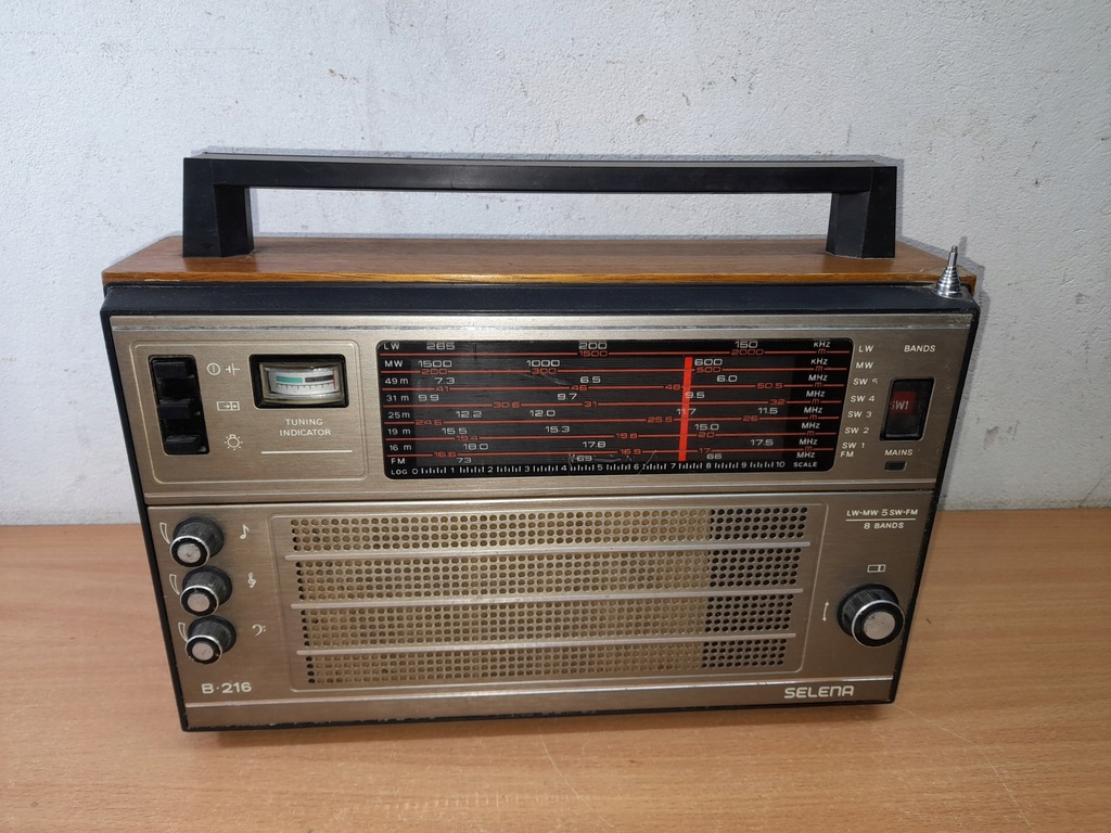 Stare radio Selena B-216 - 13593361543 - oficjalne archiwum Allegro