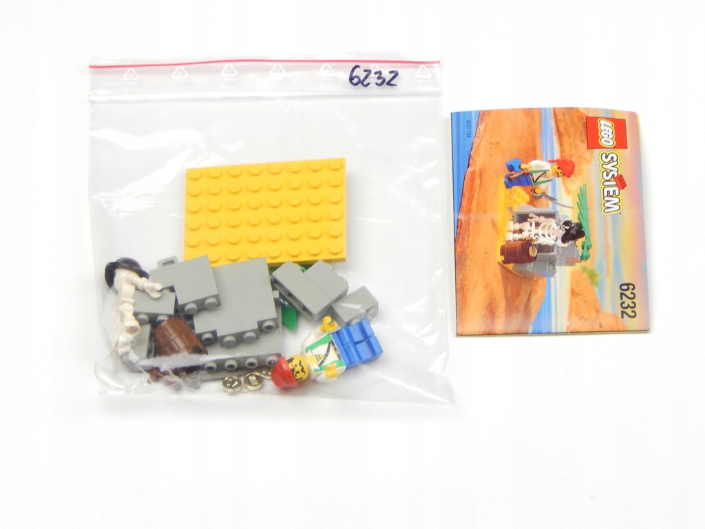 LEGO SET 6232 1 SKELETON CREW PIRACI INSTRUKCJA - 8329947134 ...