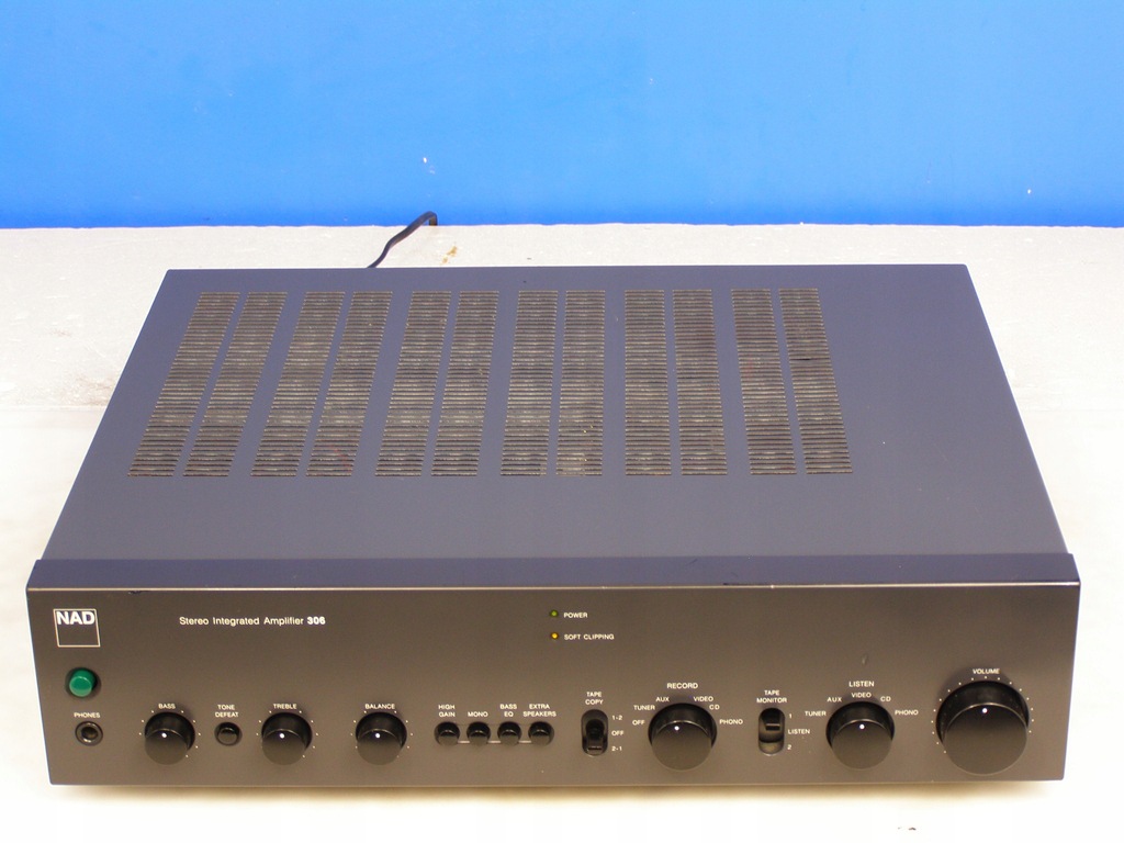 NAD 306 świetny wzmacniacz stereo NAD oryginał - 8957691060 - oficjalne ...
