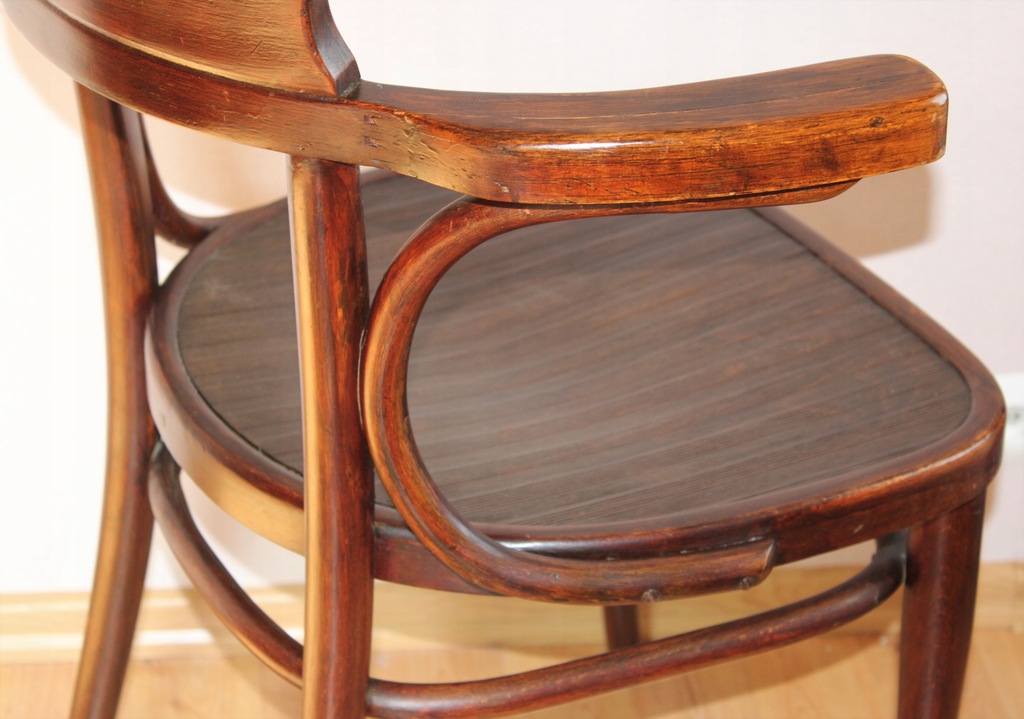 Krzesło Thonet model B50, lata 20, sygnowane - 12143386101 - oficjalne archiwum Allegro