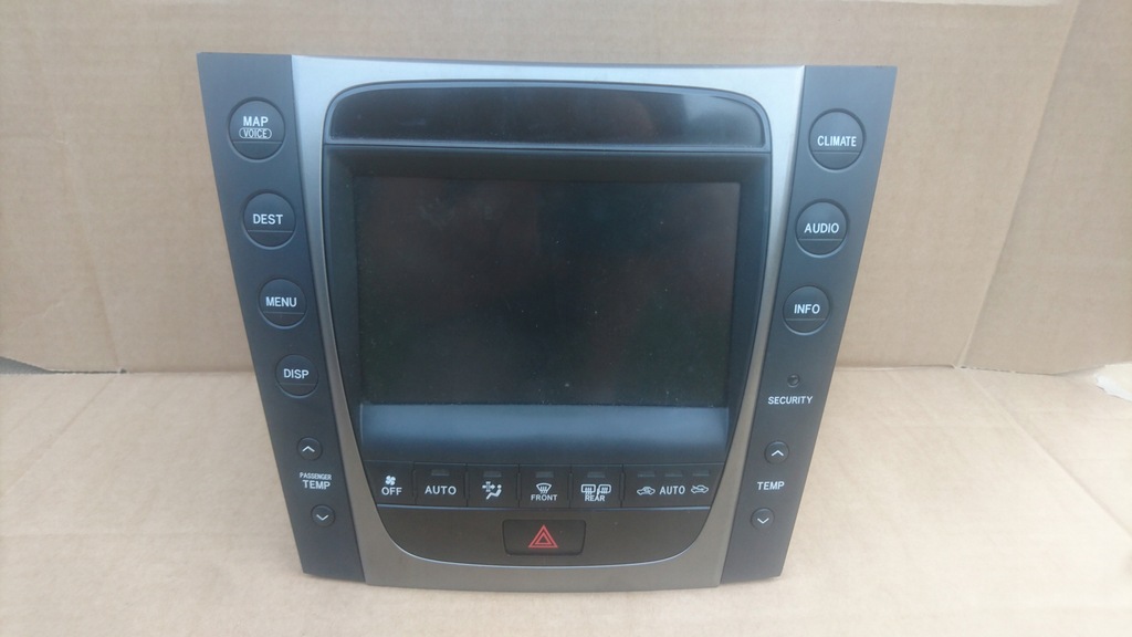 RADIO NAWIGACJA WYŚWIETLACZ LEXUS GSIII GS300 - 12148952263 - oficjalne ...
