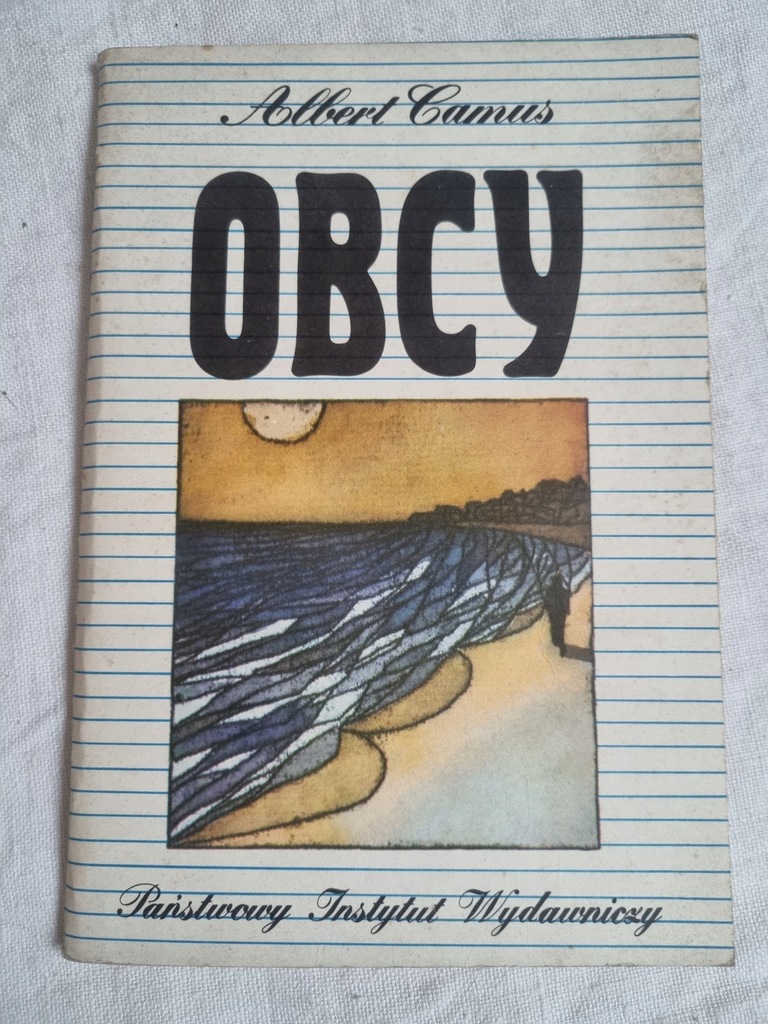 OBCY - ALBERT CAMUS WYDANIE Z 1985r. /155 - 13024055644 - oficjalne archiwum Allegro