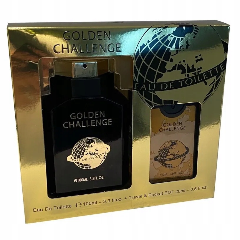 Golden Challenge zestaw woda toaletowa spray 100ml - 13714570081 ...
