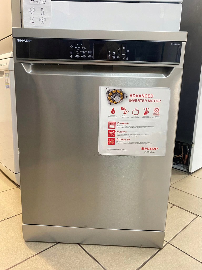 Zmywarka wolnostojąca Sharp QW-NA24F42DI-DE - 12733575965 - oficjalne archiwum Allegro