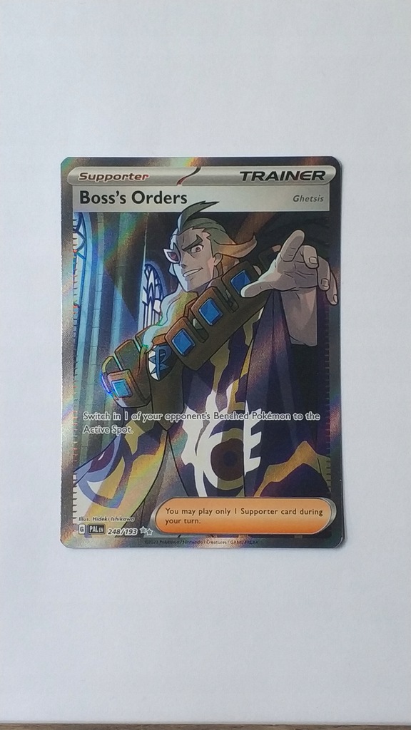 Boss's Orders 248/193 - Full Art - Paldea Evolved - 13901449623 - oficjalne archiwum Allegro