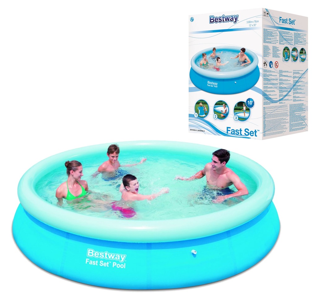 BASEN 57273 ROZPOROWY OGRODOWY 366x76cm BESTWAY - 7350386225 ...