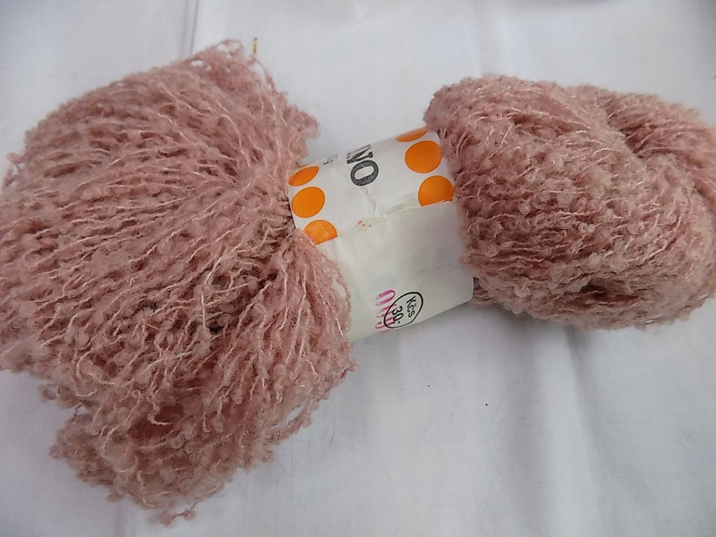 WŁÓCZKA bukla 10 dkg nr 24.04-7 - 13588214031 - oficjalne archiwum Allegro