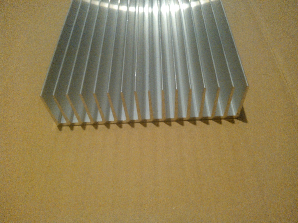 Radiator aluminiowy aluminiowe profil A6023 10cm - 8417189098 ...