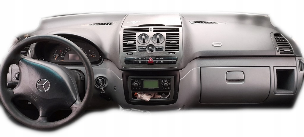 MERCEDES VITO W639 PULPIT DESKA ROZDZIELCZA - 12974149544 - oficjalne archiwum Allegro