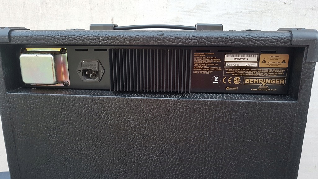 behringer bx600 ultrabass - 9414772040 - oficjalne archiwum Allegro