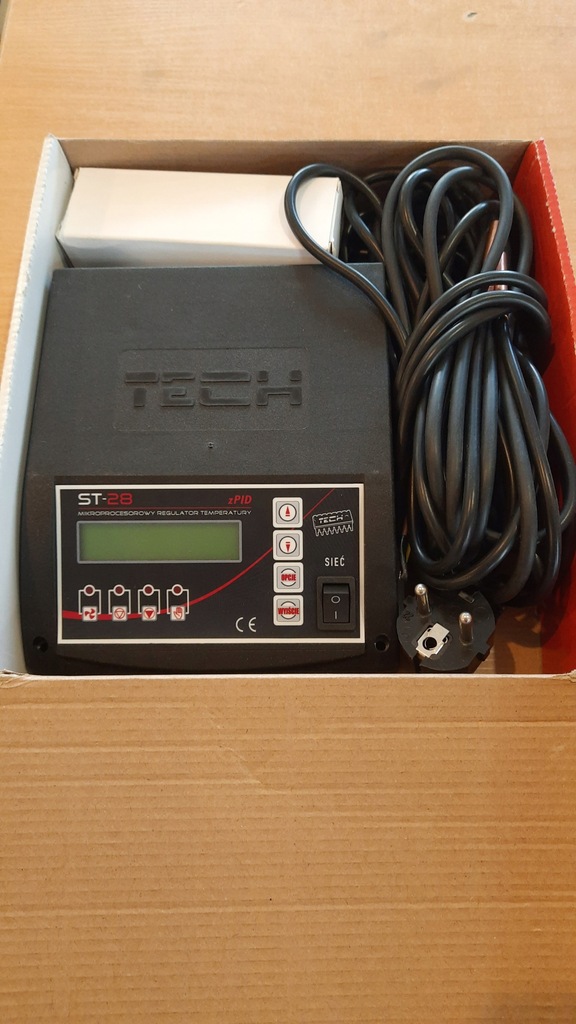 TECH STEROWNIK ST 28 Z PID - 14236568416 - oficjalne archiwum Allegro