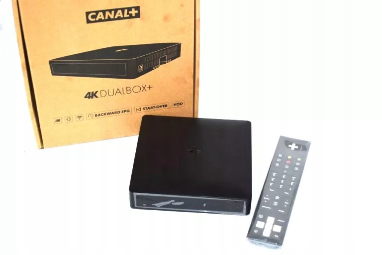 DEKODER CANAL+ 4K DUALBOX+ IDEALNY STAN SPRAWDŹ - 15043418398 ...