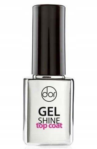 DOR TOP COAT GEL SHINE EFEKT ŻELOWYCH PAZNOKCI - 9350661441 - oficjalne archiwum Allegro