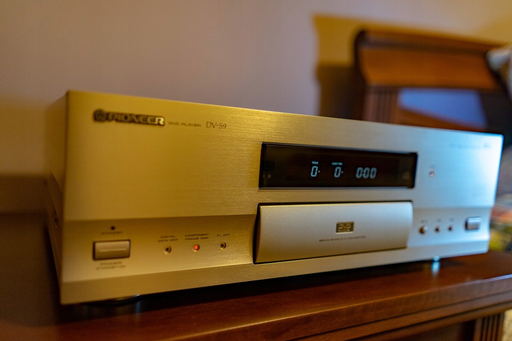 Pioneer DV-S9 PCM1702 High End DVD CD DAC Player - 7792393952 - oficjalne archiwum Allegro