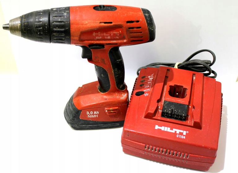 WKRĘTARKA HILTI SF 121-A + ŁADOWARKA HILTI C7/24 - 8477697374 - oficjalne archiwum Allegro