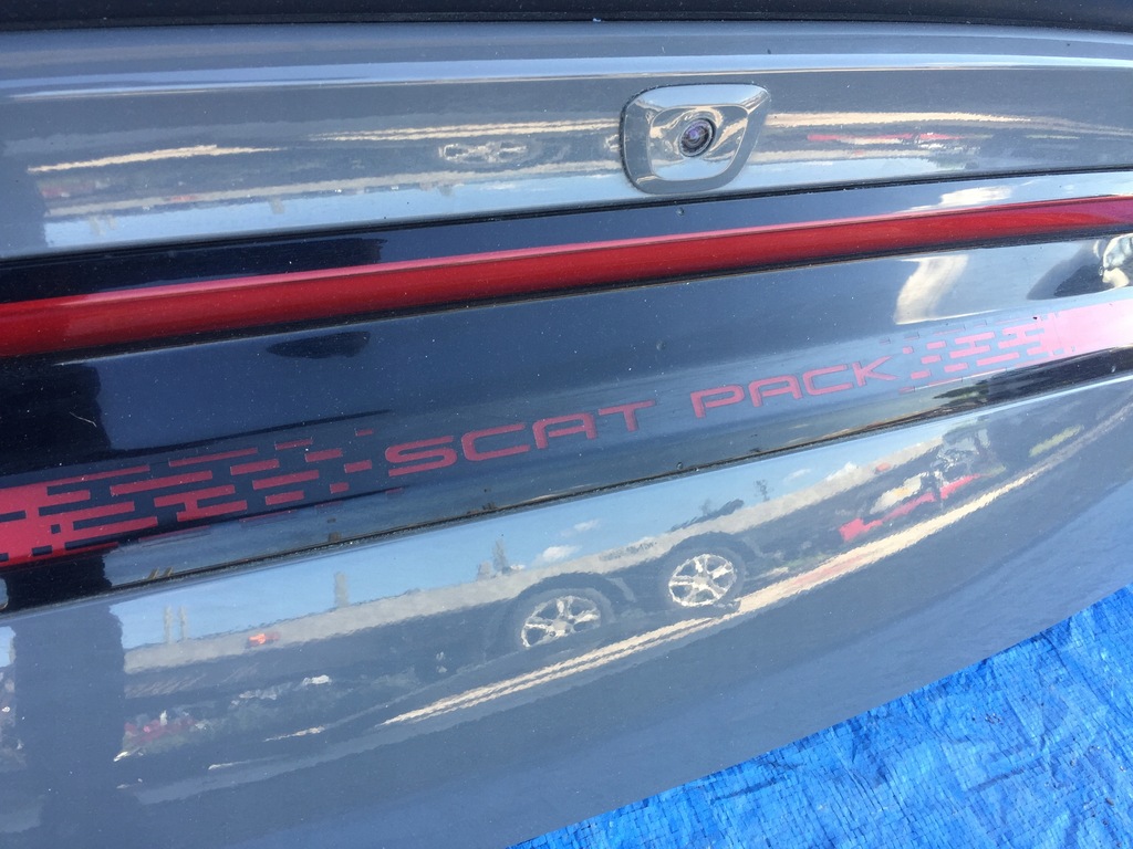 DODGE CHARGER SKAT PACK 17 18 KLAPA TYŁ SPOILER - 12239234674 ...