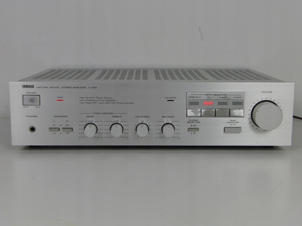 Kultowy wzmacniacz Yamaha A-420 Gwarancja - 12809694636 - oficjalne archiwum Allegro