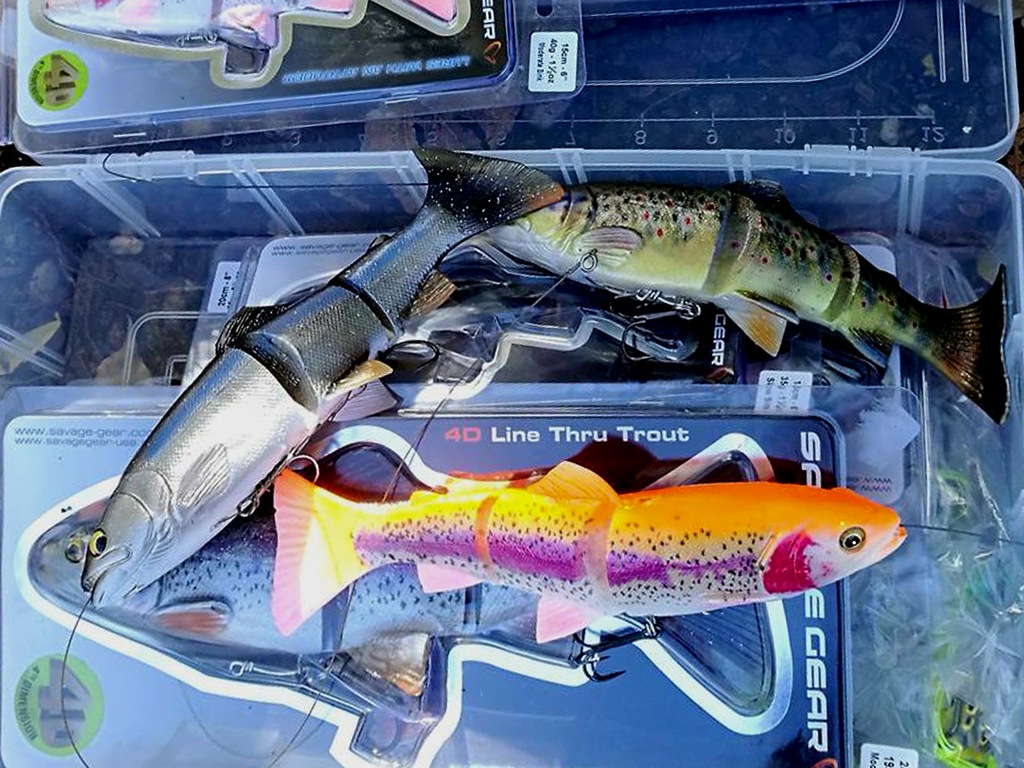 GUMA SAVAGE GEAR 4D LINE-THRU TROUT 15cm / 40g /MS - 7448253502 - oficjalne archiwum Allegro