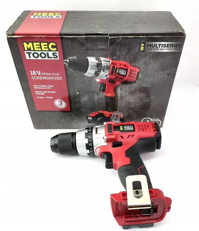 WKRETARKA MEEC TOOLS 18V PUD - 12099428301 - oficjalne archiwum Allegro