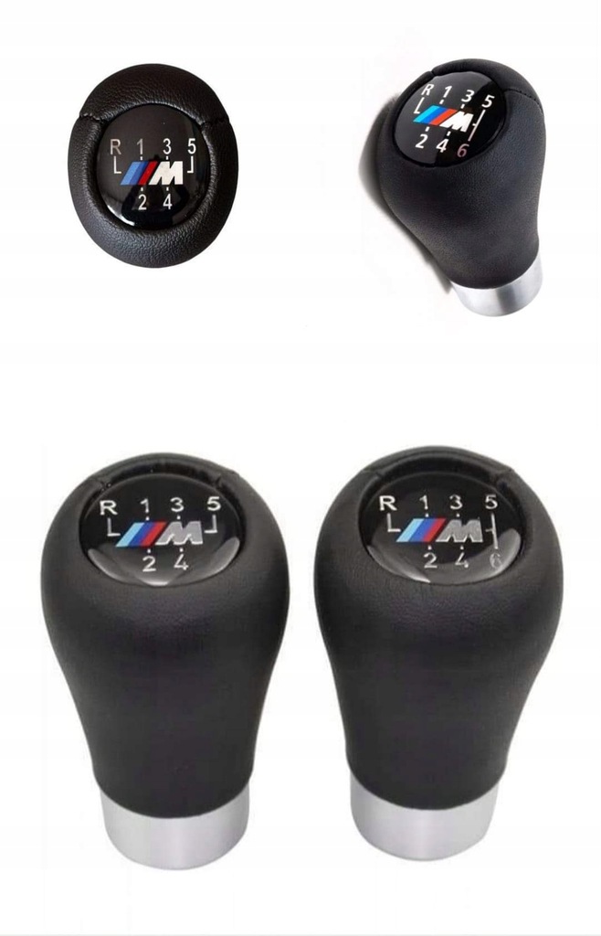 BMW Gałka biegów 5b/6b M PAKIET M POWER (krótka) - 13110575254 ...