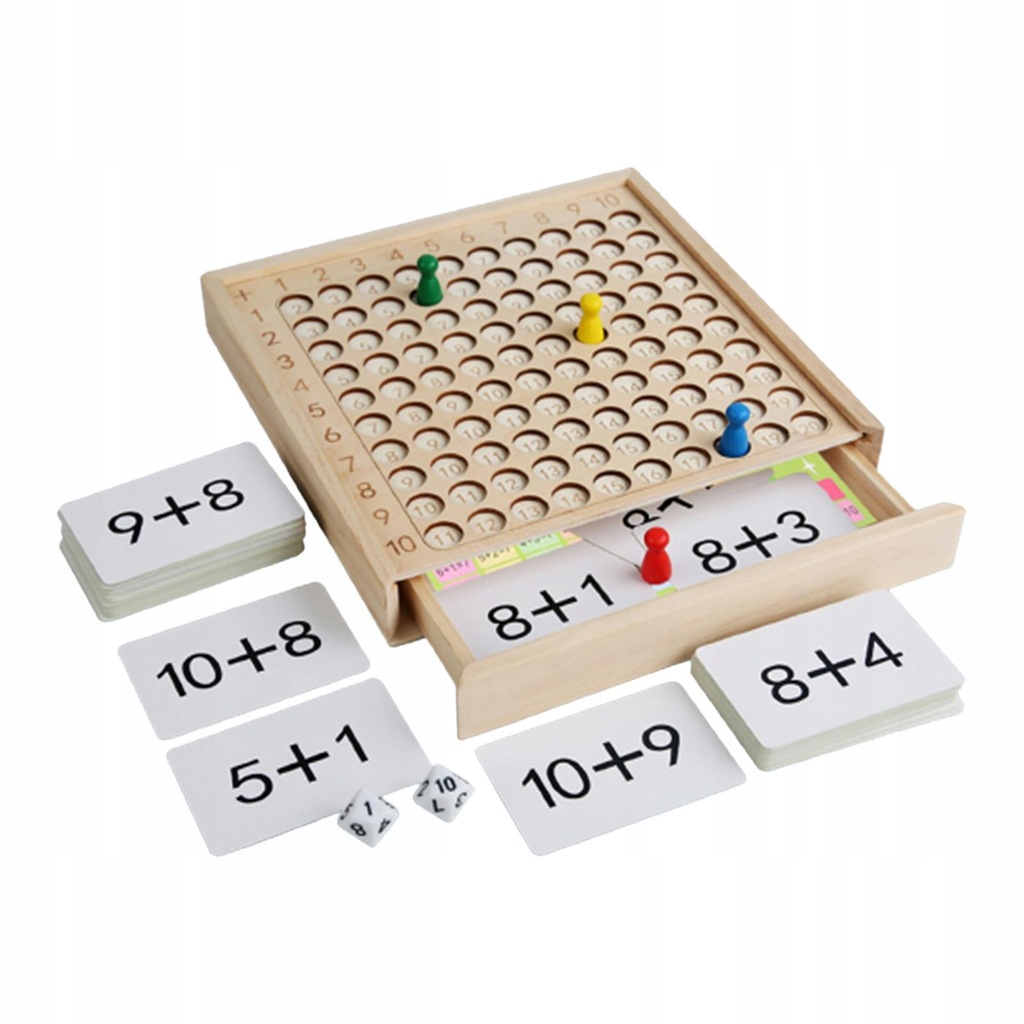 Wooden Math Multiplication Board Wooden Multiplication Board for ...