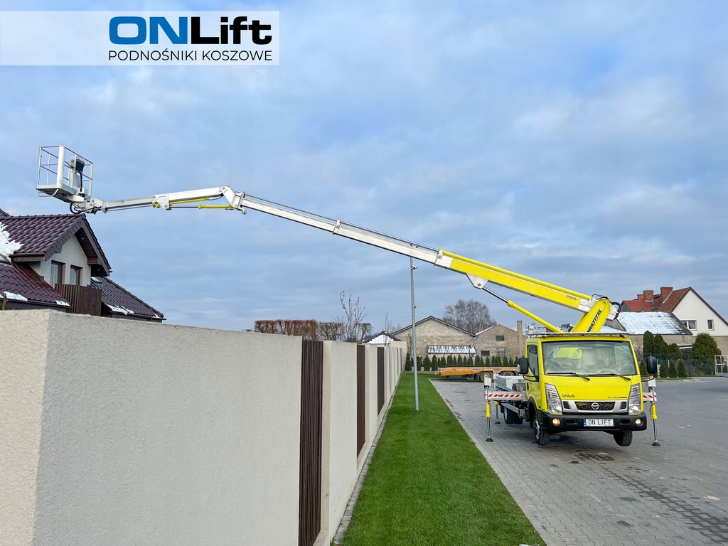 Podnośnik koszowy, zwyżka- MULTITEL MJ201 - ONLift - 12949621931 - oficjalne archiwum Allegro