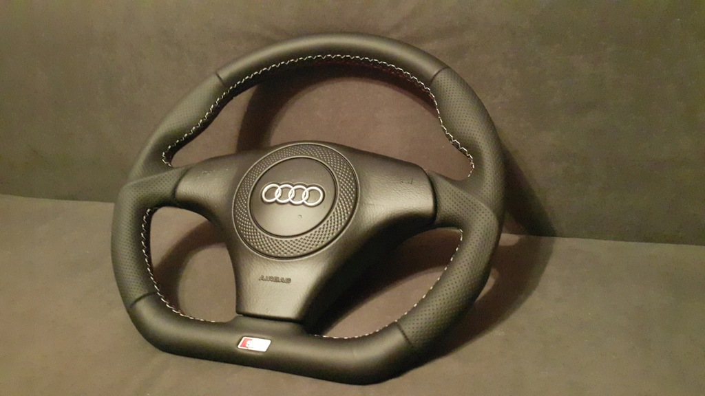 Kierownica Audi a4 b5 a6 c5 A3 8P RS MODYFIKACJA - 7627972660 - oficjalne archiwum Allegro