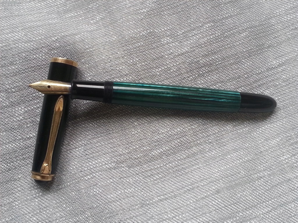 PIÓRO WIECZNE PELIKAN 400 / STALÓWKA 14C PRÓBA 585 - 13660737865 - oficjalne archiwum Allegro