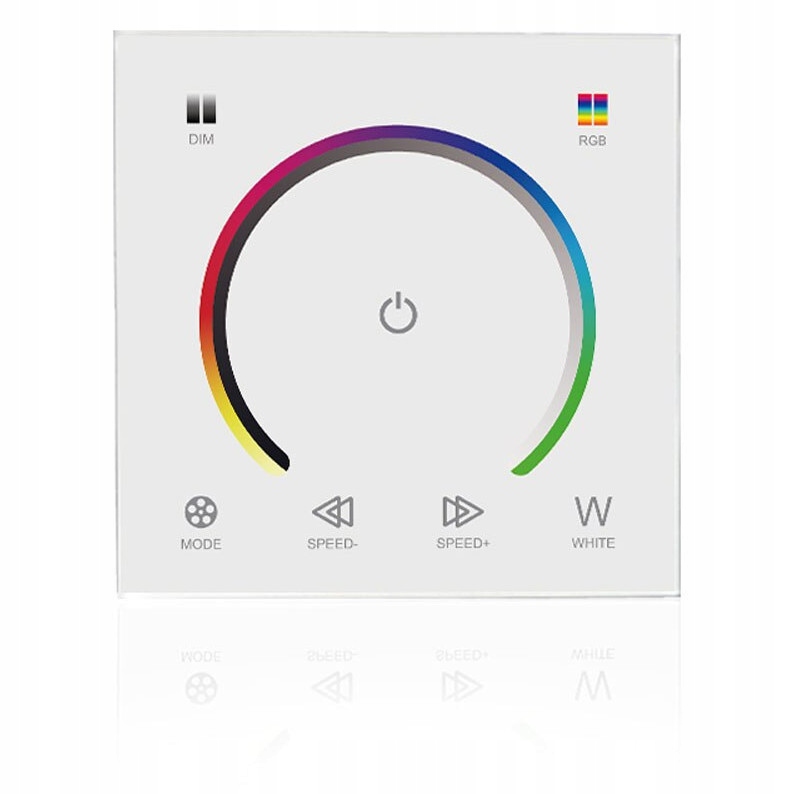 Kontroler NAŚCIENNY Taśma LED RGBW Dotykowy TM08 - 13151266729 ...