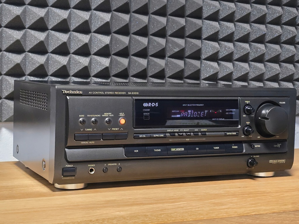 TECHNICS SA-EX510 AMPLITUNER ŁADNY STAN SPRAWNY 100 % - 17580898708 - oficjalne archiwum Allegro