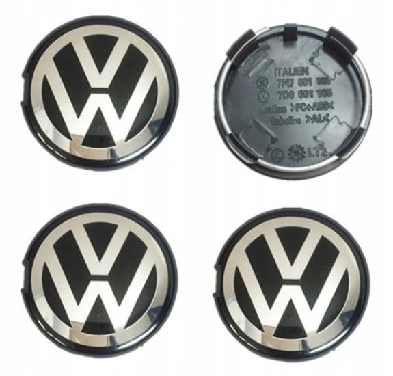 VW GOLF PASSAT 4X DEKIELEK DEKIELKI 63mm 7D0601165 - 14253819755 ...