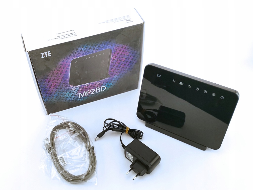 Router modem ZTE MF28D - 13641686538 - oficjalne archiwum Allegro