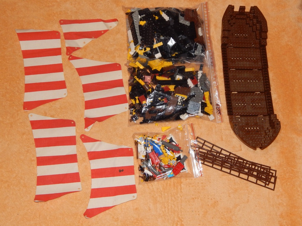 LEGO SET 6285 STATEK PIRACI BARRACUDA UNIKAT - 7168286826 - oficjalne ...