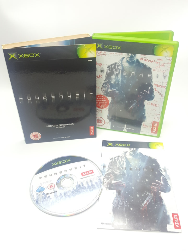 FAHRENHEIT - XBOX WYDANIE Z OBWOLUTĄ UNIKAT! - 7359542510 - oficjalne ...