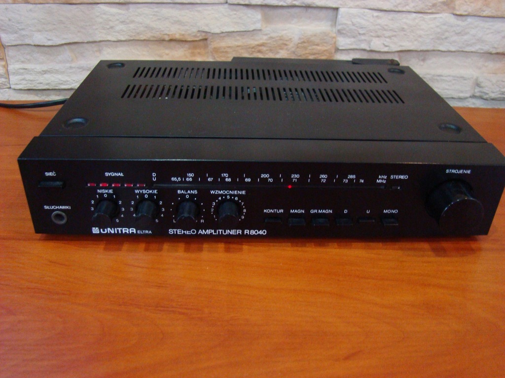 UNITRA DIORA AMPLITUNER R - 8040 - 10604278642 - oficjalne archiwum Allegro