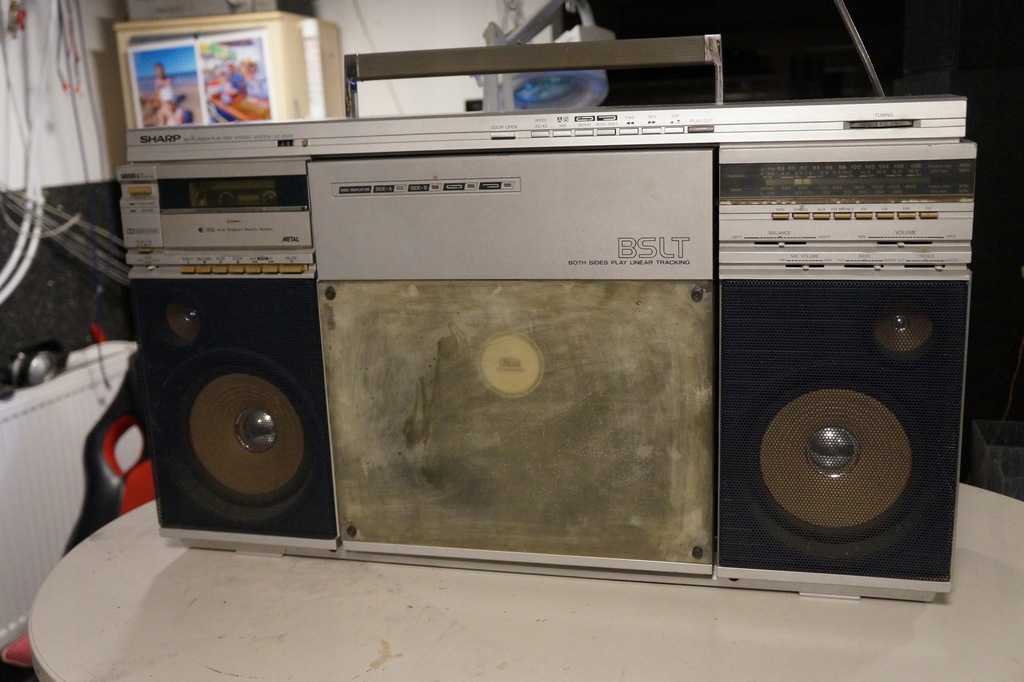 RADIOMAGNETOFON SHARP VZ-2500H - 12494196047 - oficjalne archiwum Allegro