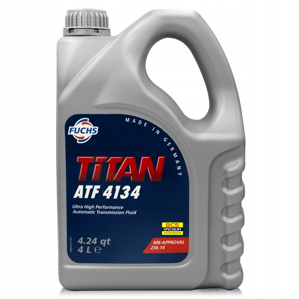 OLEJ FUCHS TITAN ATF 4134 4L DYSTRYBUTOR - 8634297284 - oficjalne ...